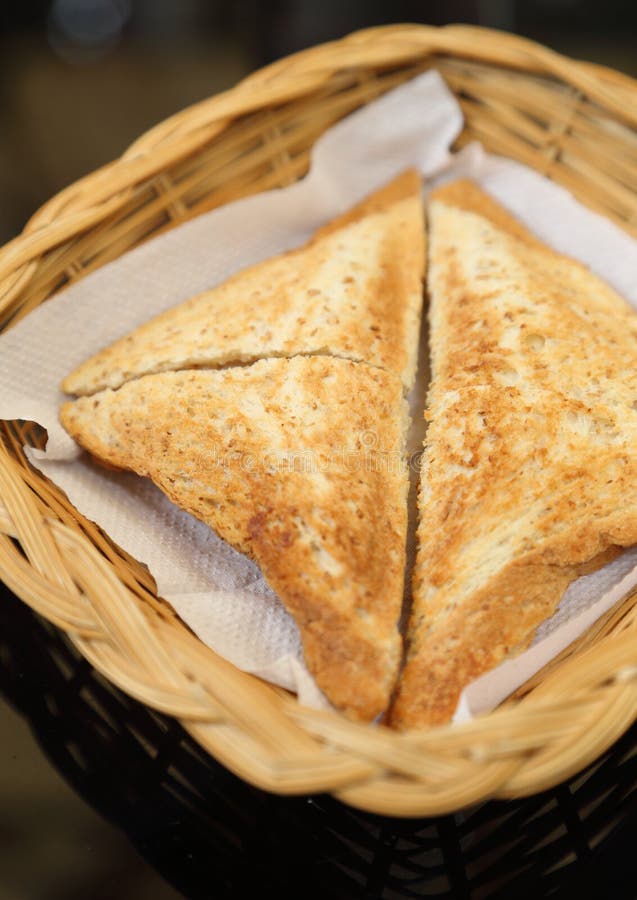 Triangle Toast Sandwiches with Ham Stock Image - Image of slice, beef ...