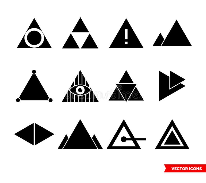 Types Triangles Stock Illustrations – 7,165 Types Triangles Stock ...