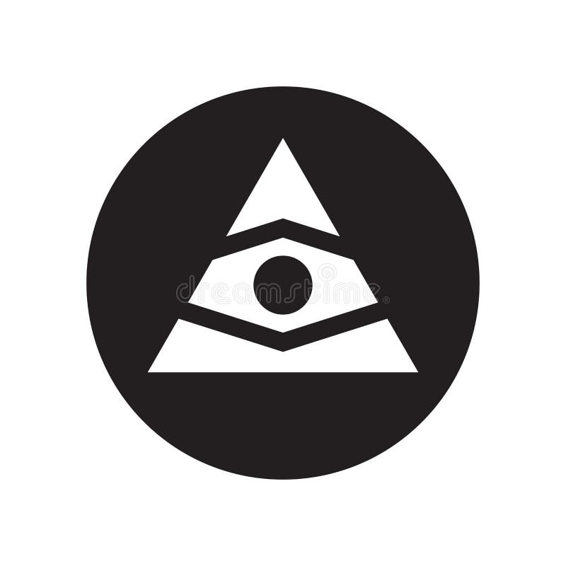 Triangle Icon Vector Sign and Symbol Isolated on White Background ...