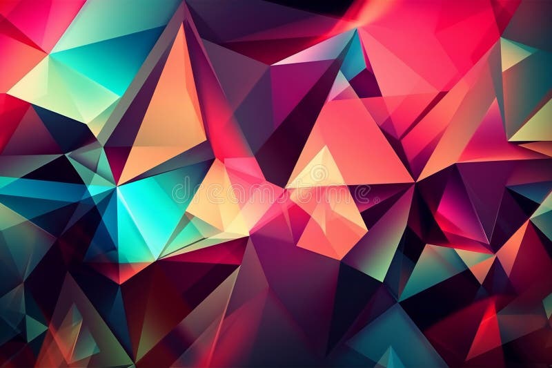 Triangle Illustration Polygon Background , Abstract, Backgrounds Stock ...
