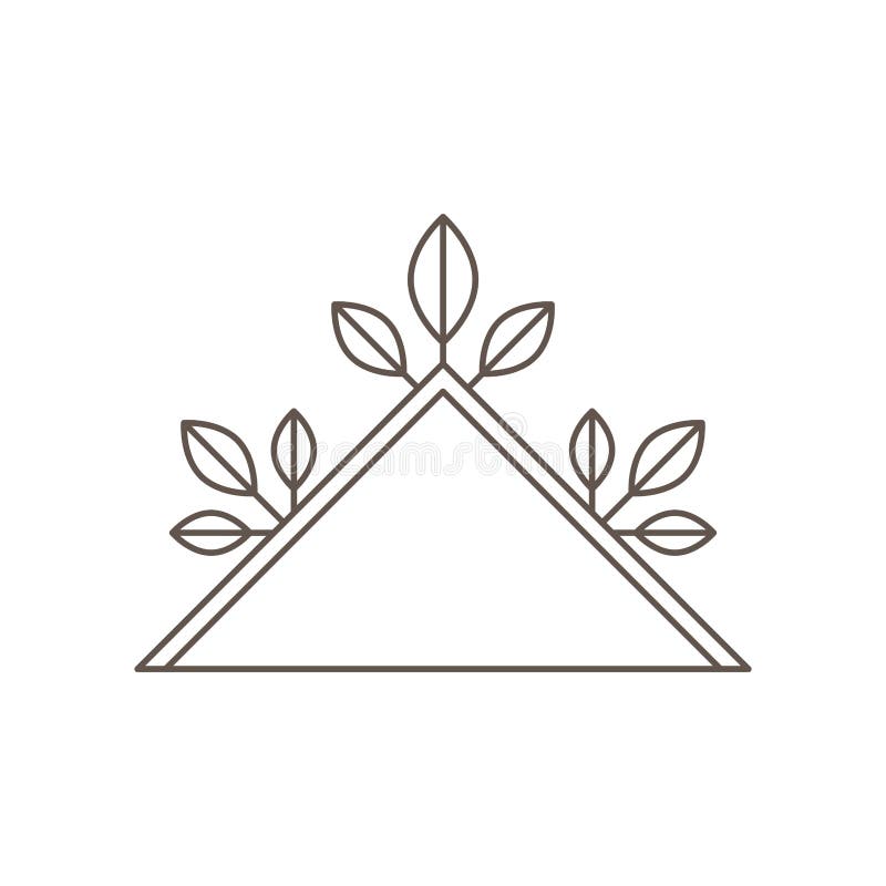 Floral Triangle Composition From Colorful Flowers. Stylish Summer Print ...