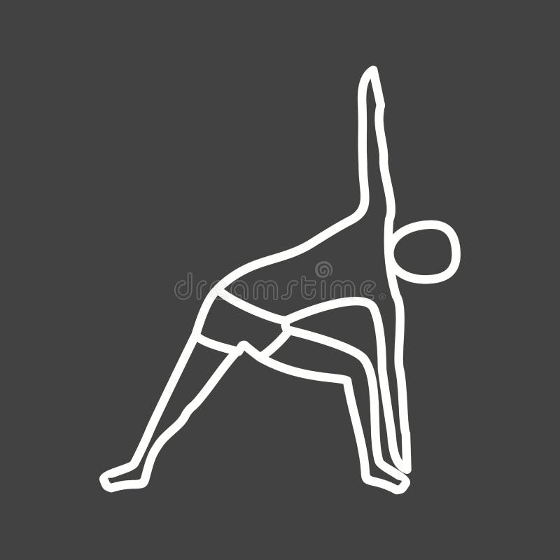 Triangle Left stock vector. Illustration of power, exercise - 87571508