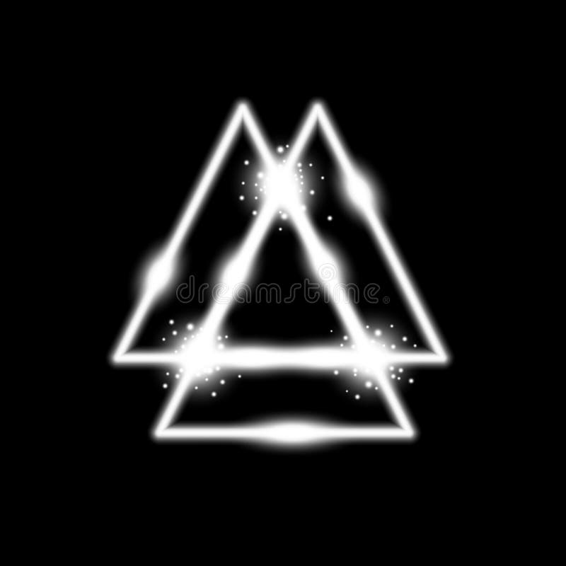 Triangle Light Effect, Laser Stock Vector - Illustration of color ...