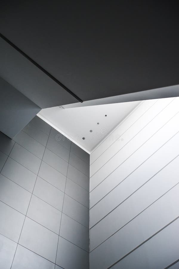 Triangle with Light and Shadow Stock Image - Image of shadow, gray ...