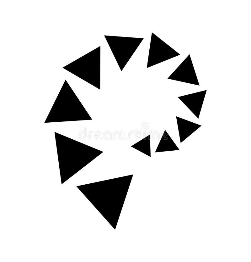 Triangle Line Divider Vector Design Footer Modern Border Stock Vector ...