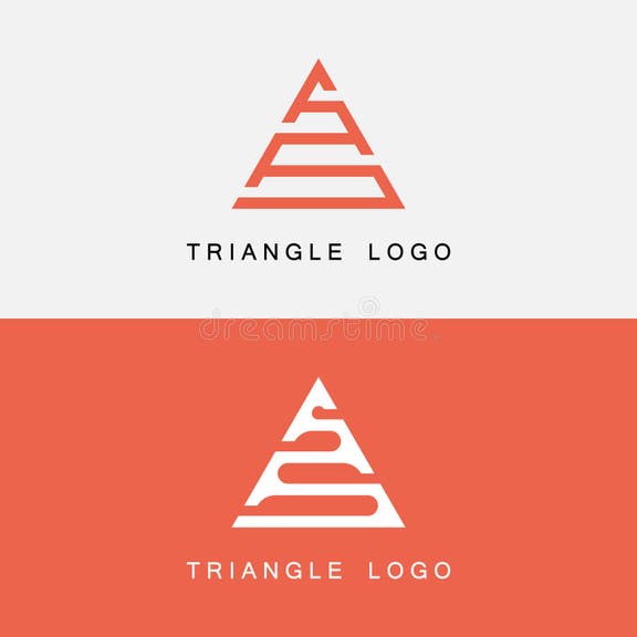 Triangle Logo Icon Design. Vector Illustration. Triangle Logo Template ...