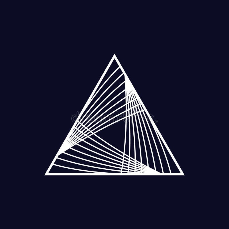 Triangle Overlapping Logo Stock Illustrations – 892 Triangle ...