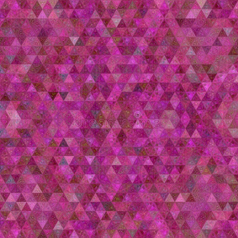 Continuous Triangle Low Poly Pattern - Vibrant Blue, Pink, Violet and ...