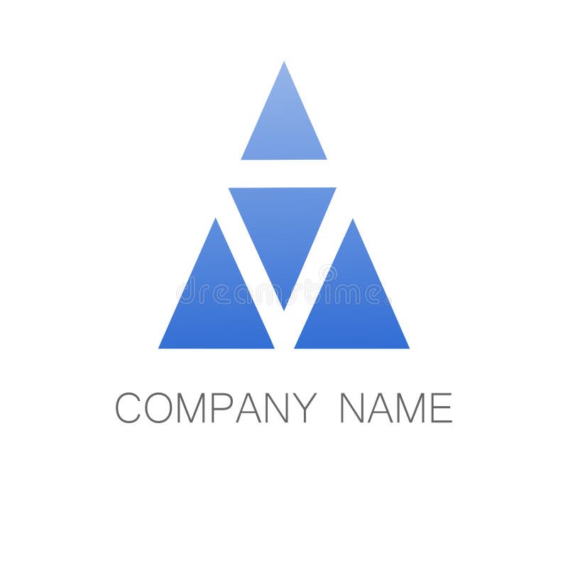 Triangle. Minimalistic Logo Design. Creative Logo. Beautiful and Simple ...