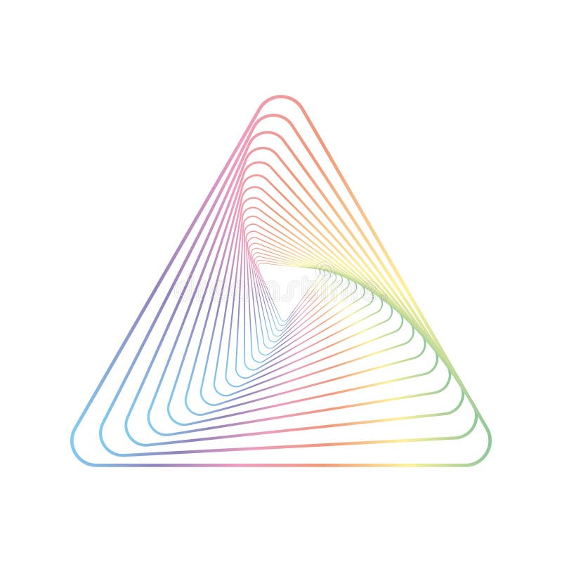 Triangle. Mobius Strip, Mobius Band, Mobius Loop. Stock Vector ...