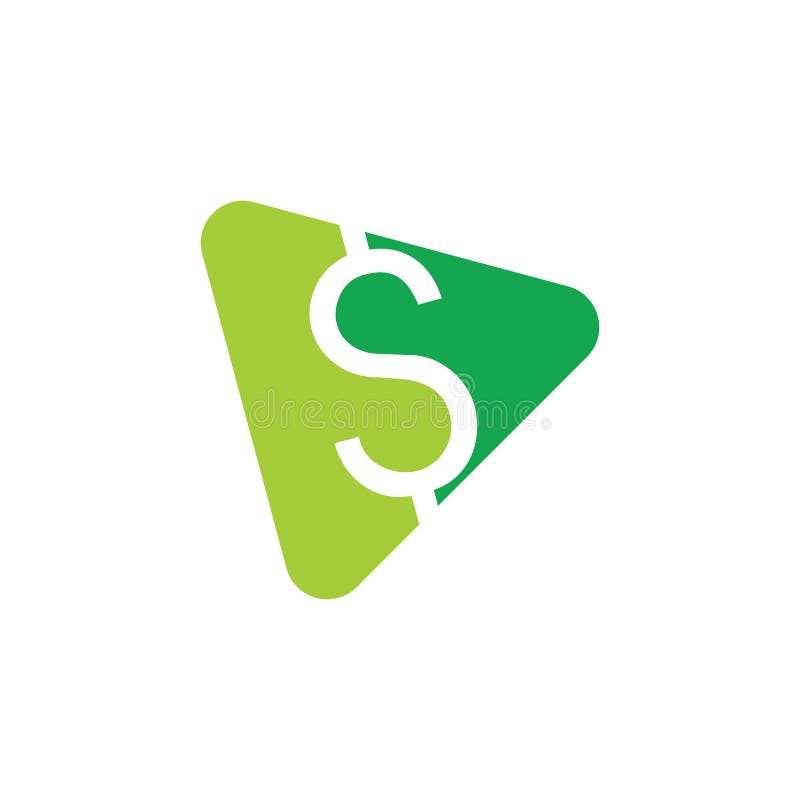 Triangle Money Dollar Simple Logo Vector Stock Vector - Illustration of ...