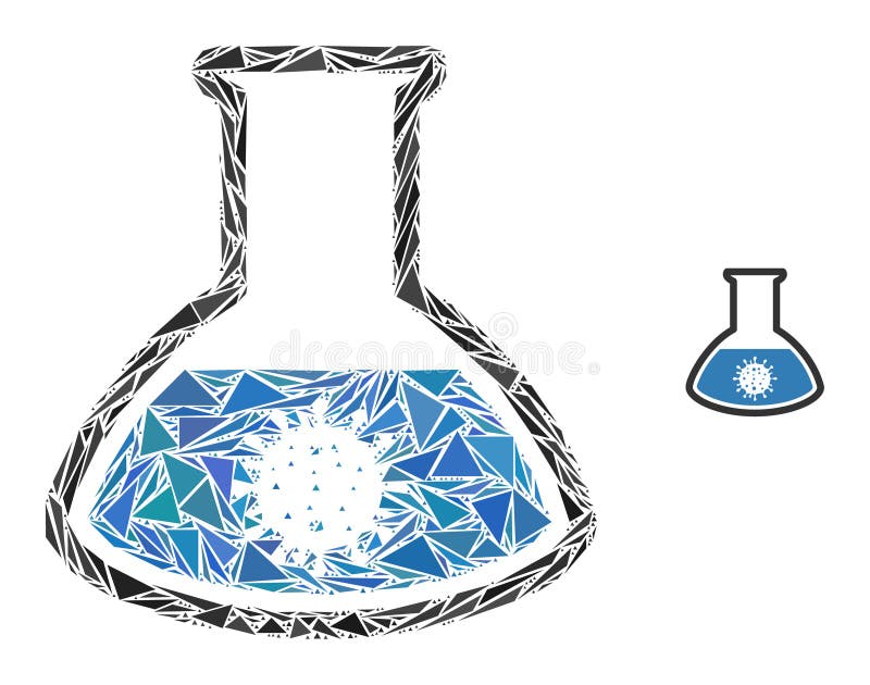 Triangular Lab Flask Stock Illustrations – 166 Triangular Lab Flask ...