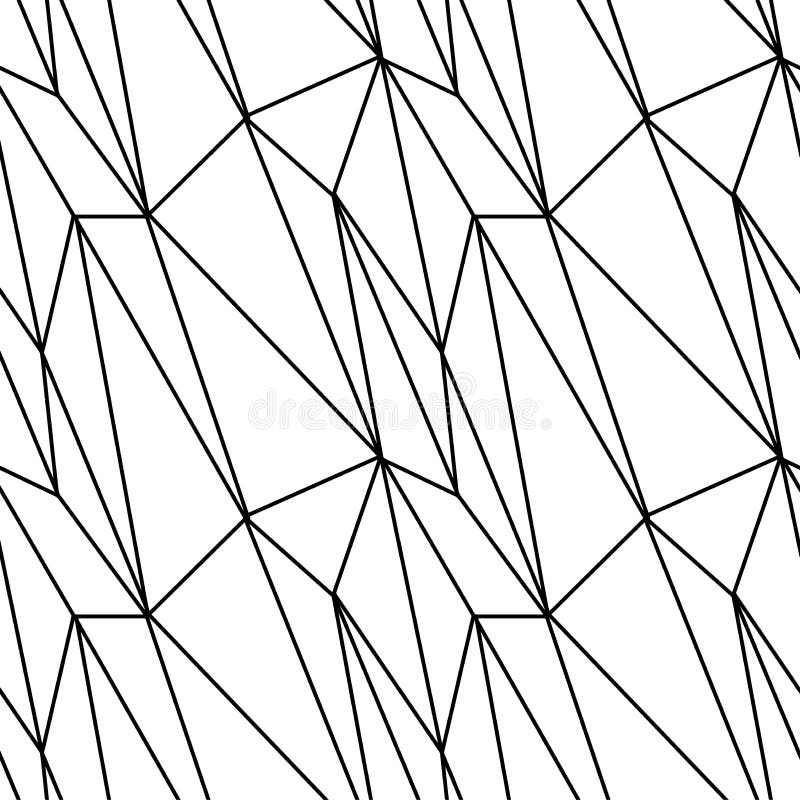 Triangle Mosaic of Thin Lines Seamless Pattern, Background for Wrapping ... Triangle Mosaic of Thin Lines Seamless Pattern, Background for Wrapping ...