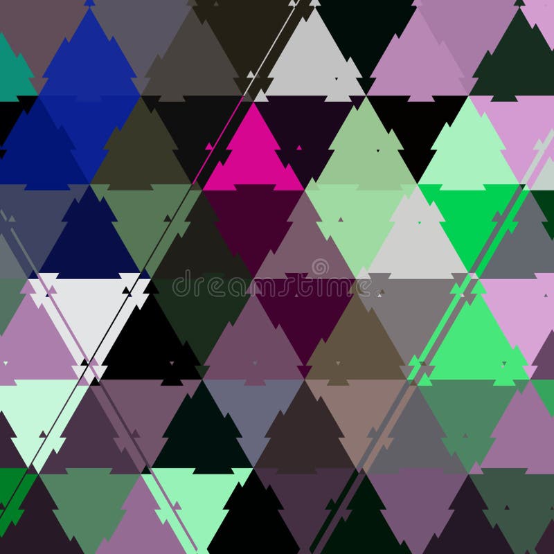 Triangle Net Hole Fly Triangle Pattern Stock Illustration ...