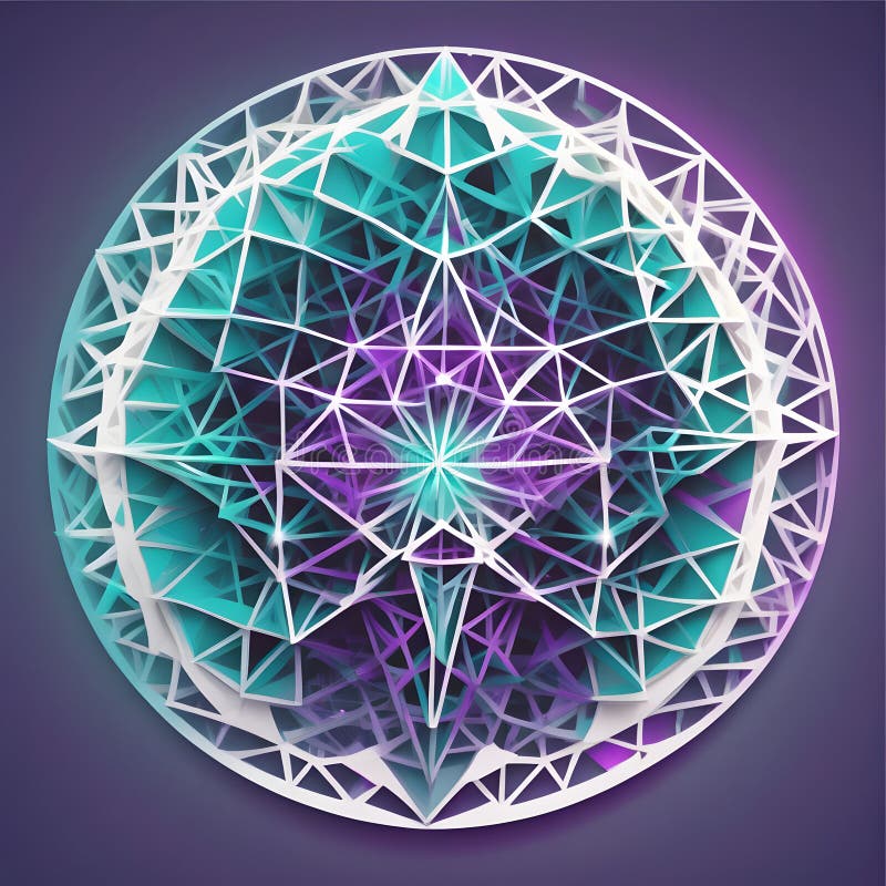 Triangle Network Strukture Stock Illustrations – 3 Triangle Network ...