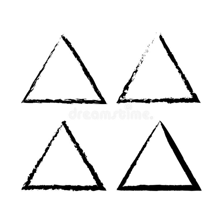 Triangle Outline Stock Illustrations – 81,434 Triangle Outline Stock ...
