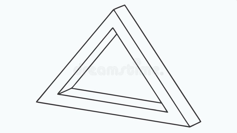 Triangle Outline Thick Bold, Strong Geometric Shape for High Visual ...