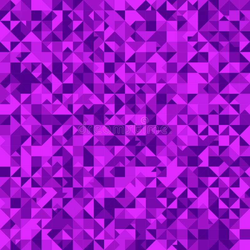 Triangle Pattern Background - Polygonal Purple Abstract Vector Design ...