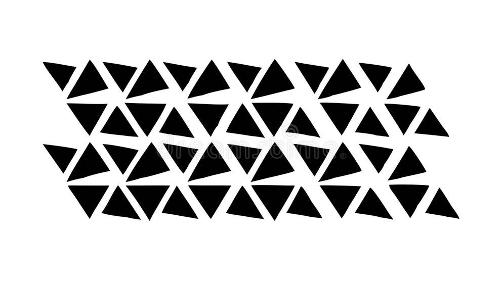 Triangle Pattern, Geometric Background and Modern Design, Vector Design Generative AI Stock ...