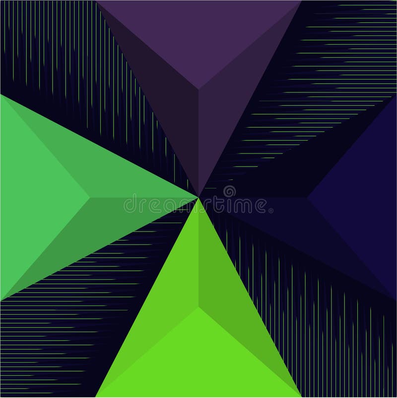 Triangle Pattern stock vector. Illustration of decor - 96838134