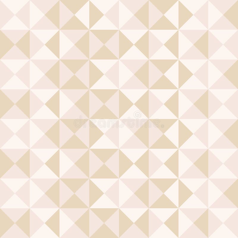 A Modern Pattern Made Up of a Triangle of Pastel Colors. Seamless ...