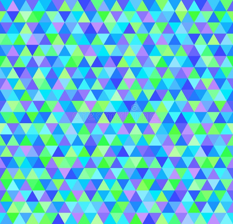 Blue Equilateral Triangle Pattern Stock Illustrations – 158 Blue ...