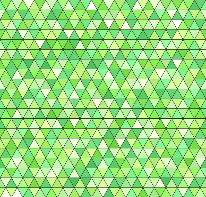 Triangle Pattern. Seamless Vector Stock Vector - Illustration of ...