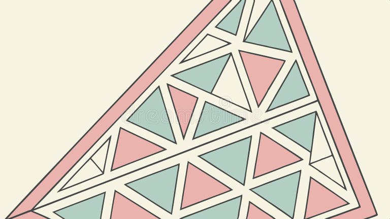 Triangle Pattern Tiles, Decorative Vector Background Design. Vector ...
