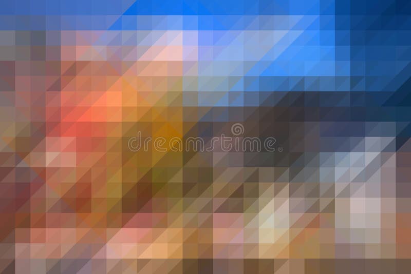 Triangle pixelated texture stock illustration. Illustration of modern ...