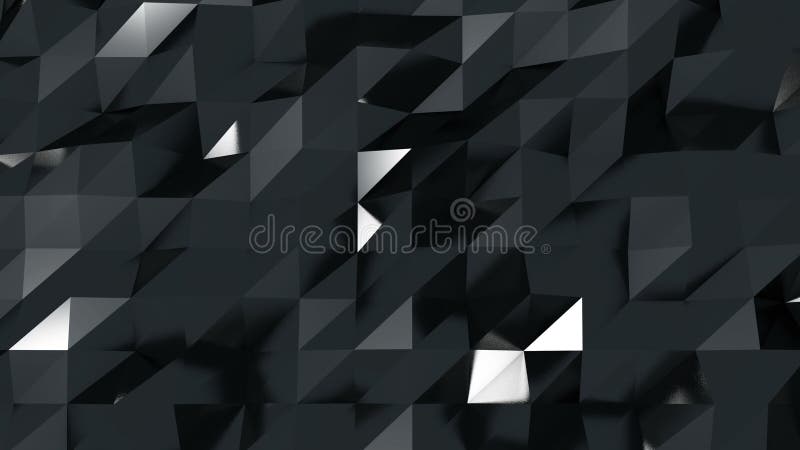 Triangle Polygon Explode Light Particle Animation Stock Footage - Video ...