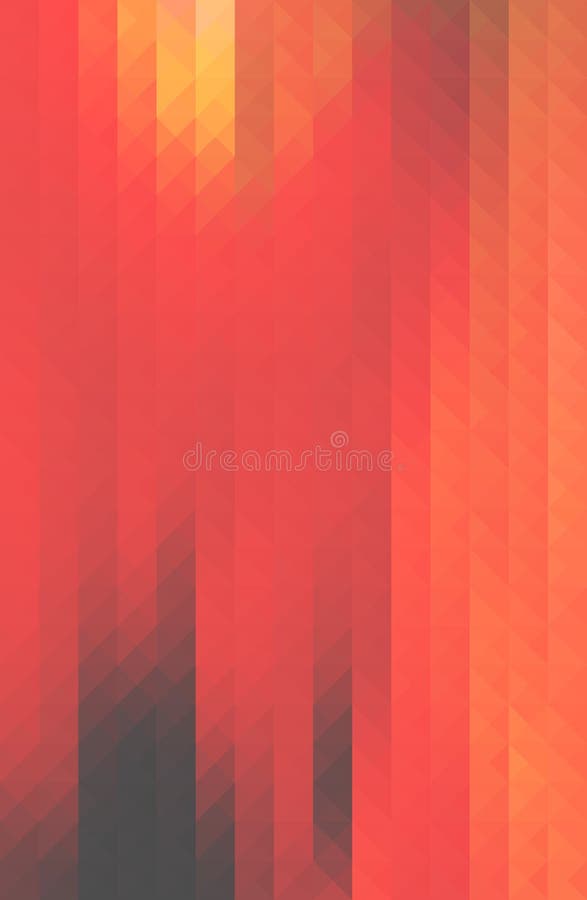 Triangle Polygonal Pattern Design Background, Banner Stock Illustration ...