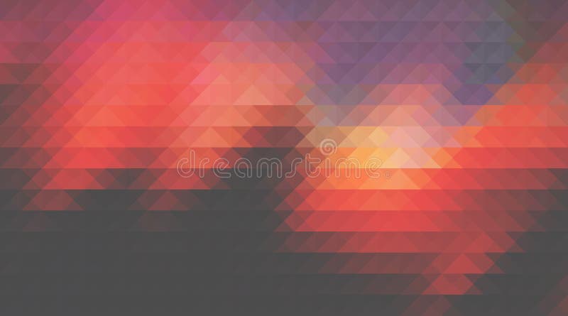 Triangle Polygonal Pattern Design Background, Template Grid Stock ...