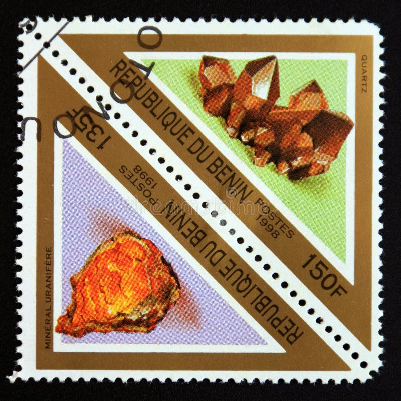 Triangle Postage Stamp 1997. Dilophosaurus and Anchiceratop Dinosaur ...