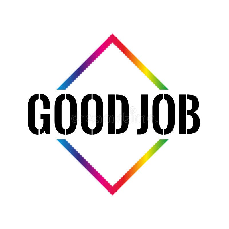 Good Job Triangle or Pyramid Line Art Vector Icon Stock Vector ...