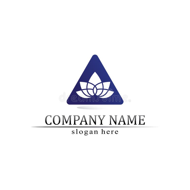 Triangle Pyramid Logo Design and Vector Symbol Egyptian and Logo ...