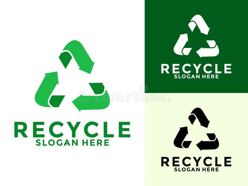 Triangle Recycle Ecology Logo, Eco and Save Planet Logo Vector Template ...