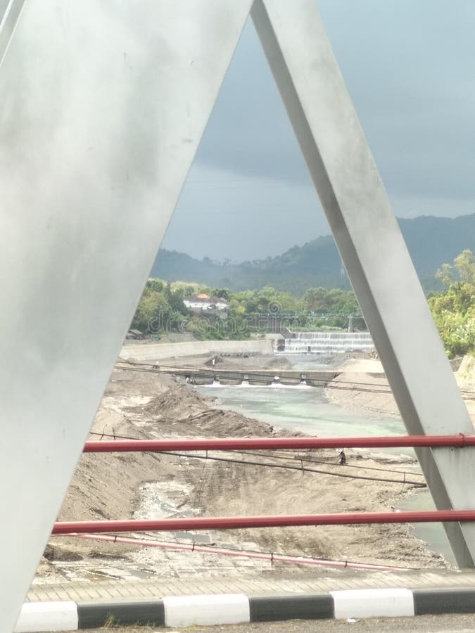 Triangle River View while Projects Still Going Stock Image - Image of ...