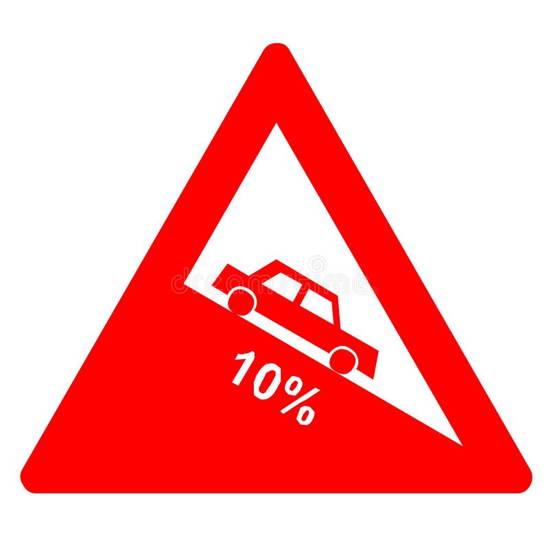 Triangle Road Safety Signs Awareness Transportation Stock Photo ...
