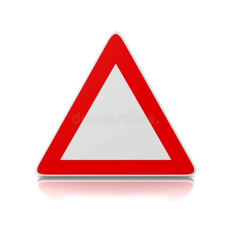 Blank Road Sign Triangle Stock Illustrations – 2,271 Blank Road Sign ...