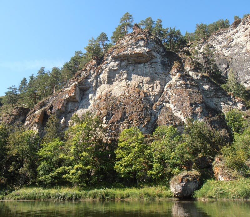 The triangle rock stock image. Image of nature, tree - 132009833