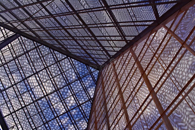 Triangle Roof stock photo. Image of glass, building, metal - 25922488