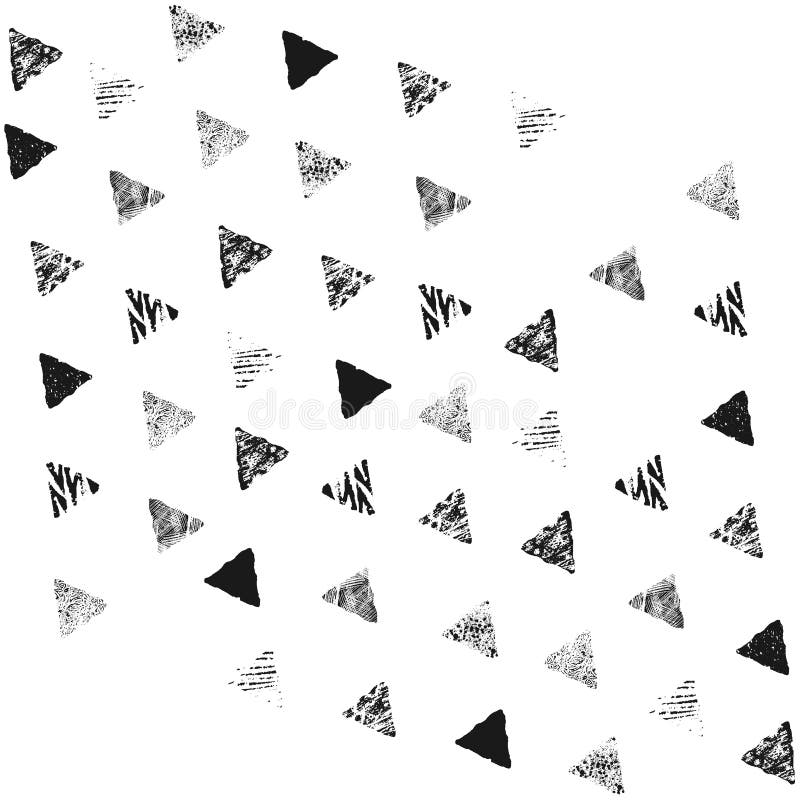 Triangle seamless pattern stock vector. Illustration of color - 135941163