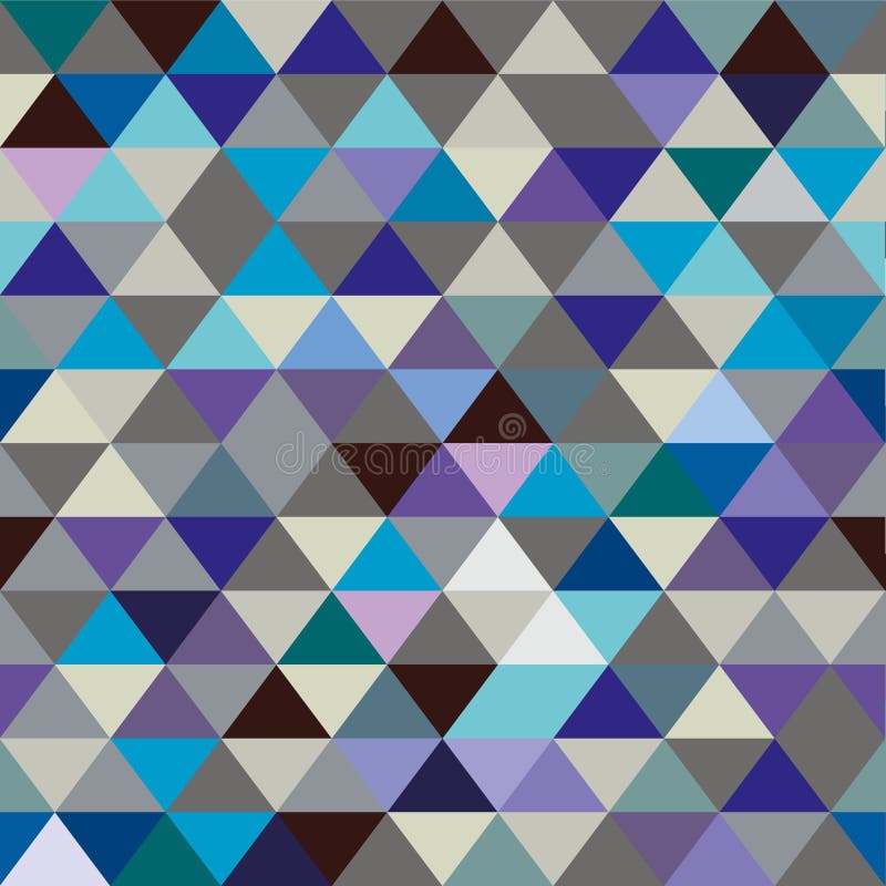 Triangle seamless texture stock vector. Illustration of fashion - 97873609