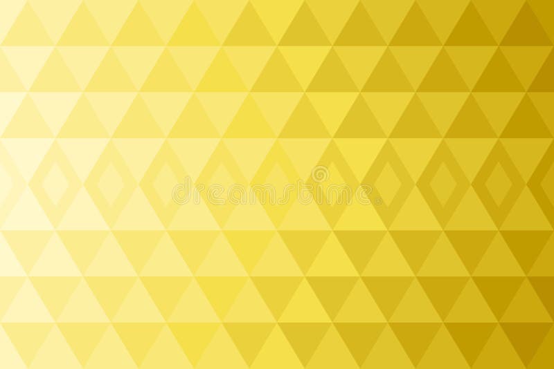 Triangle Shape Pattern Yellow Gradient Abstract Background Stock Vector ...
