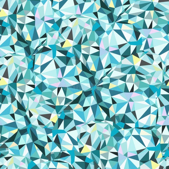 Seamless Geometry Pattern Random Triangle Stock Illustrations – 3,753 ...