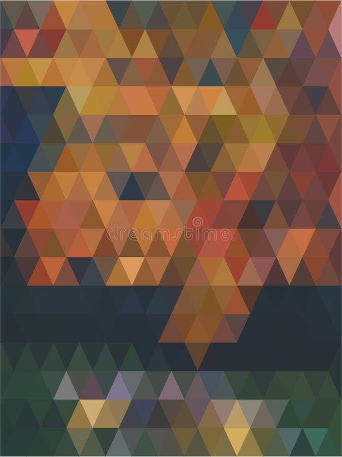 Triangle shape stock illustration. Illustration of modern - 84487687