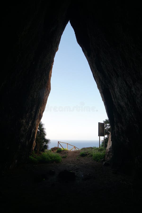 Natural arch stock photo. Image of cliff, triangle, terrain - 290364074