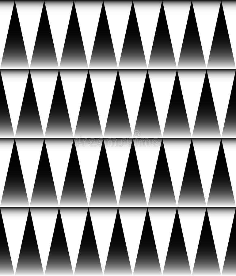 Triangle Shapes Seamless Pattern Stock Vector - Illustration of ...