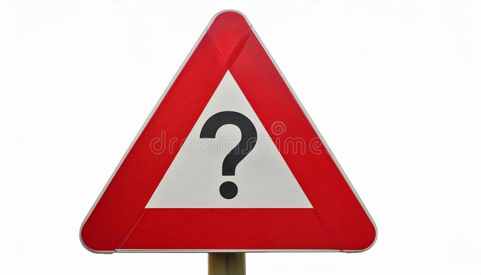 Question Mark Triangle Sign Stock Illustrations – 572 Question Mark Triangle Sign Stock ...
