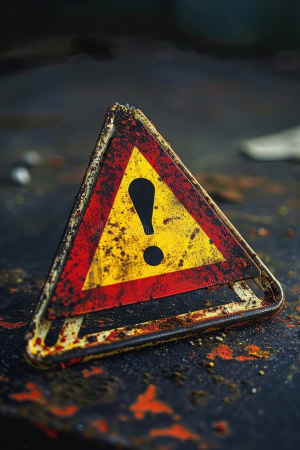 A Triangle Sign with a Question Mark Symbol on it. Suitable for ...